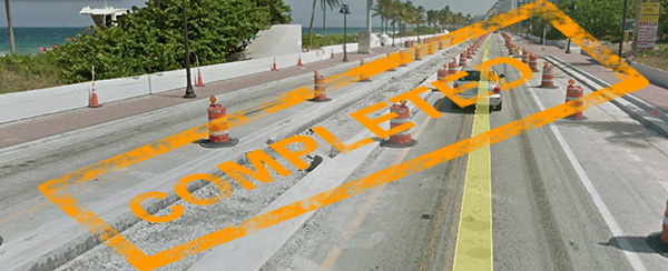 FDOT Broward County Construction - A1A Landscaping Project from Sunrise ...