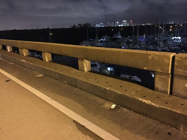 FDOT Broward County Construction - I-595 to I-95 Ramp Bridge Railing ...