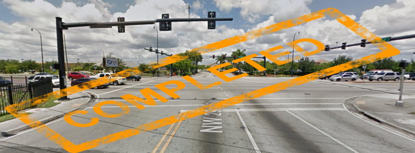 FDOT Broward County Construction - SR 7 / US 441 at NW 29th Street ...