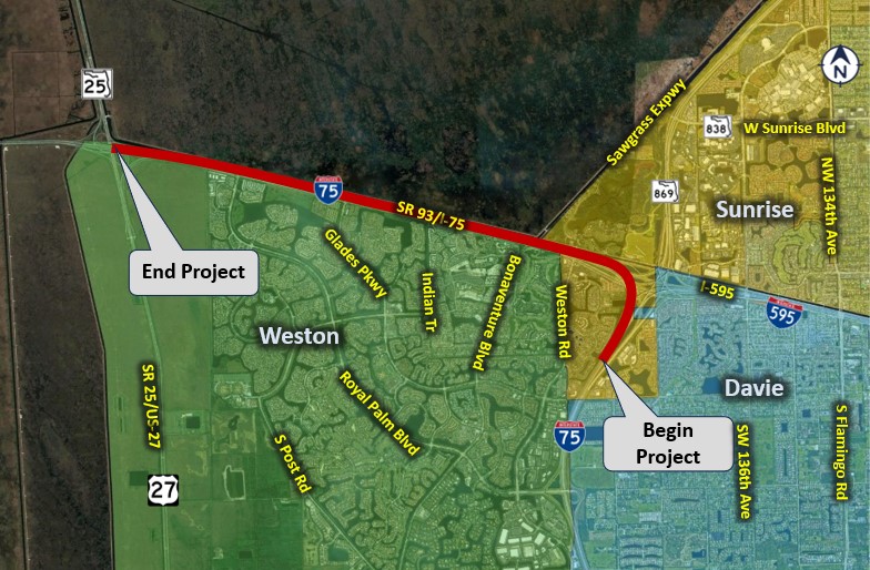 FDOT Broward County Construction - STATE ROAD (SR) 93/I-75 FROM SR 862 ...