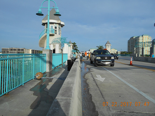 FDOT Palm Beach County Construction - Ocean Avenue Bridge Painting