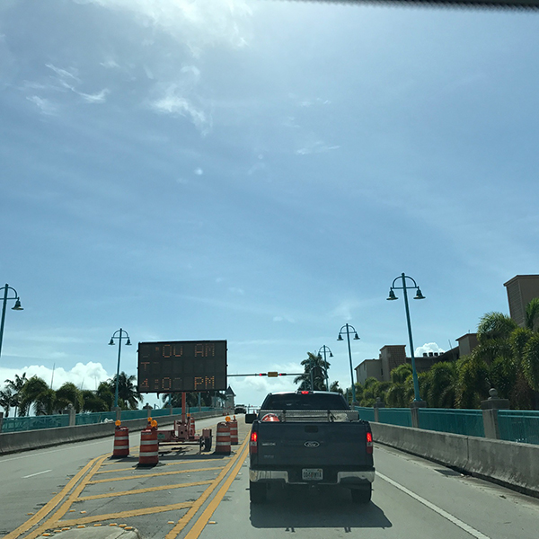 FDOT Palm Beach County Construction - Ocean Avenue Bridge Painting