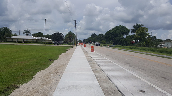 FDOT Palm Beach County Construction - SE Avenue G Sidewalk Improvements ...