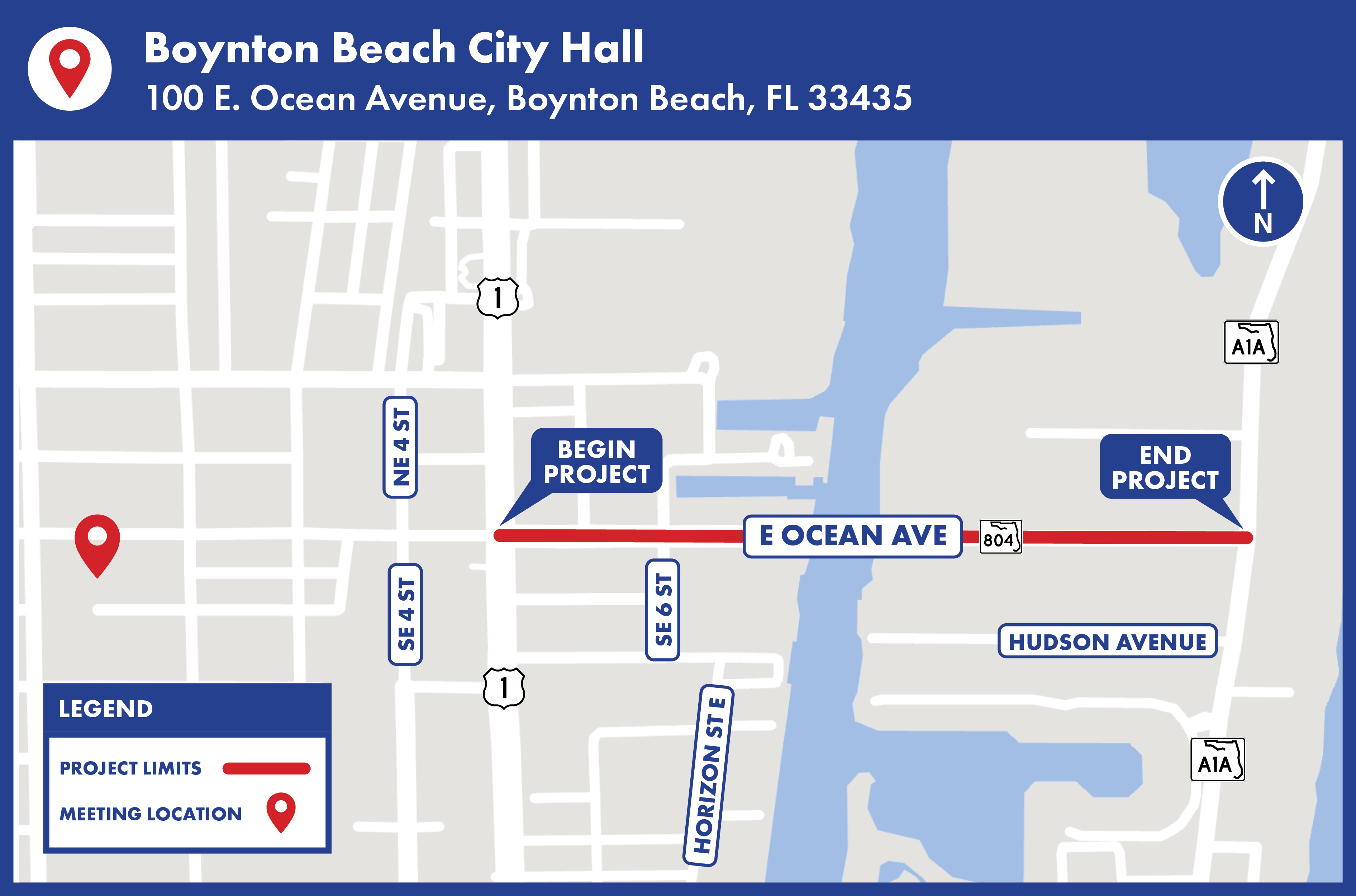 FDOT Palm Beach County Construction -State Road (SR) 804/E. Ocean ...
