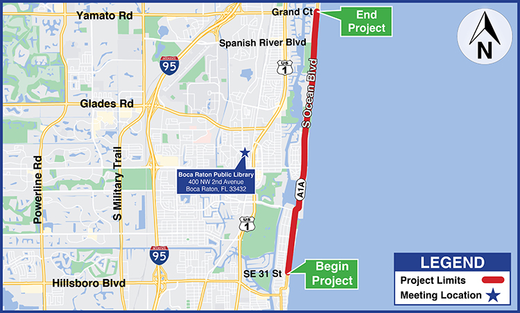 FDOT Palm Beach County Construction - SR A1A from SE 31 Street to South ...
